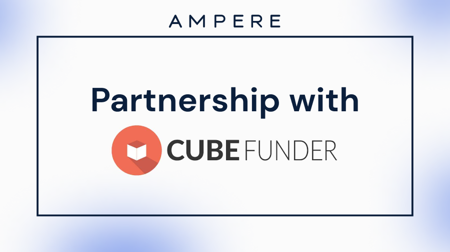 Ampere - News: Partnership with Cubefunder Ampere - News: Partnership with Cubefunder