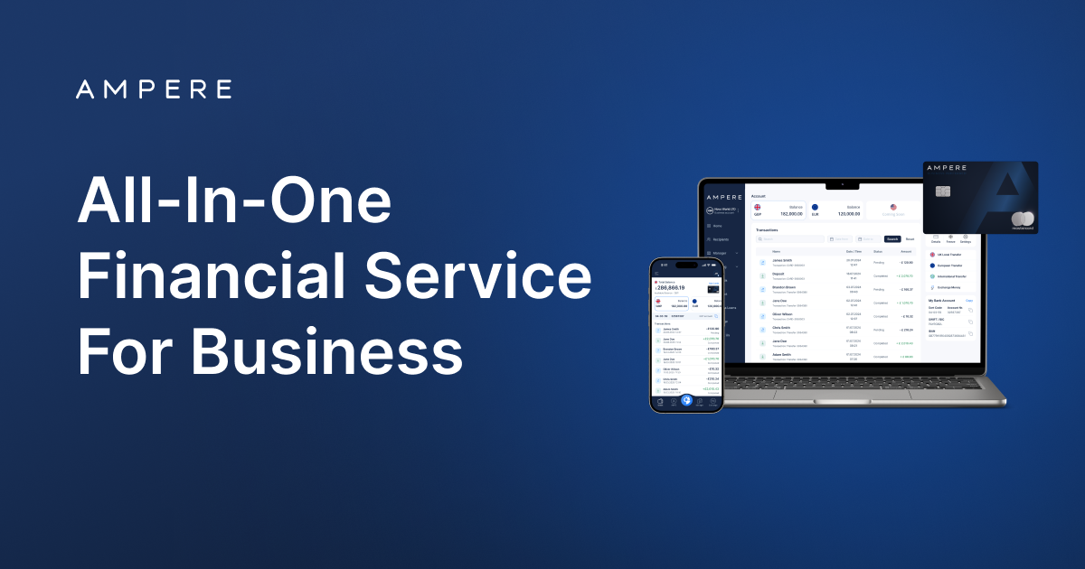 Ampere - All-in-One Financial Service For Your Business